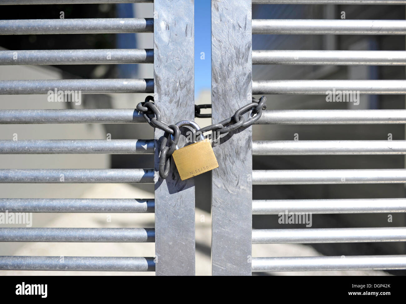 Closed Gate High Resolution Stock Photography and Images - Alamy