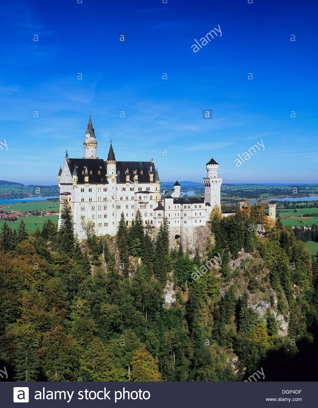 Schloss Neuschwanstein Castle Stock Photos & Schloss Neuschwanstein ...