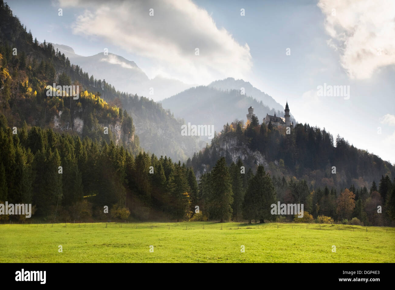 Neuschwanstein Castle, Ostallgaeu, Upper Bavaria Stock Photo - Alamy