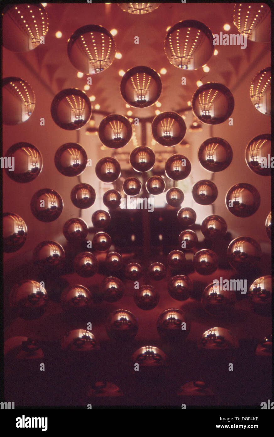 This image captures the interior of the Cummins corporate office ...