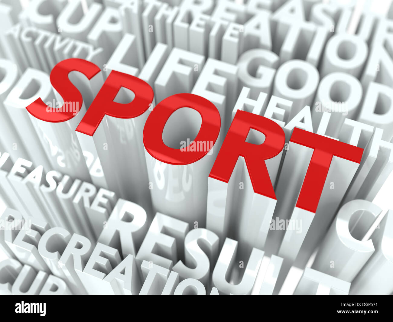 Athlete word cloud hi-res stock photography and images - Alamy