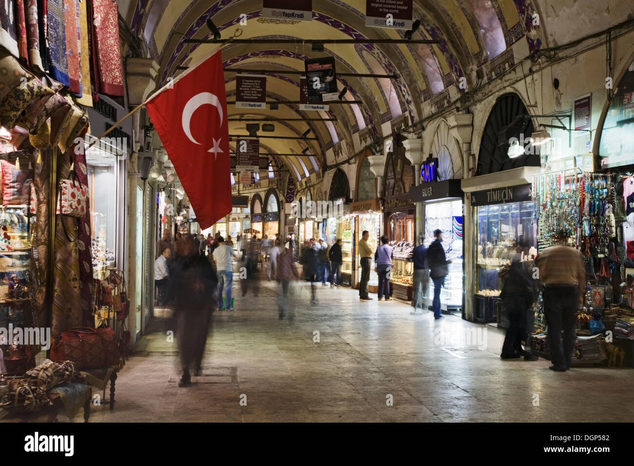 Inside the Grand Bazaar, Istanbul, Turkey Stock Photo - Alamy