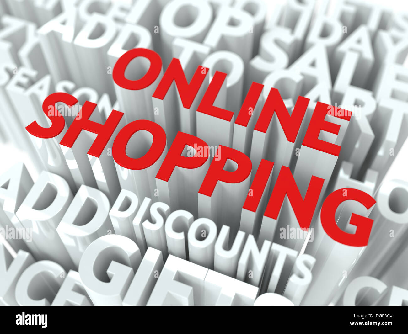 Shopping word hi-res stock photography and images - Alamy