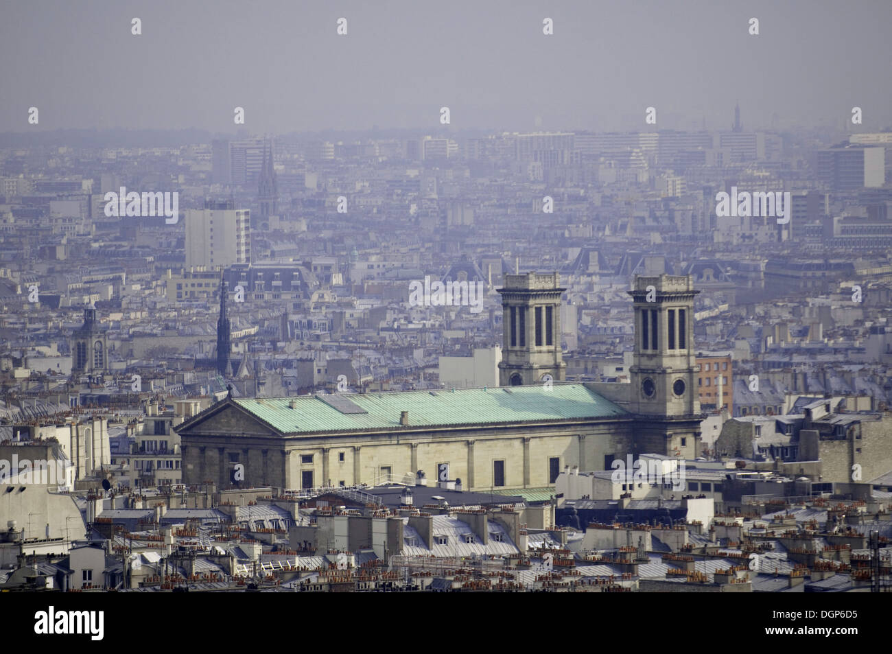View of Paris from Montmartre Stock Photo - Alamy