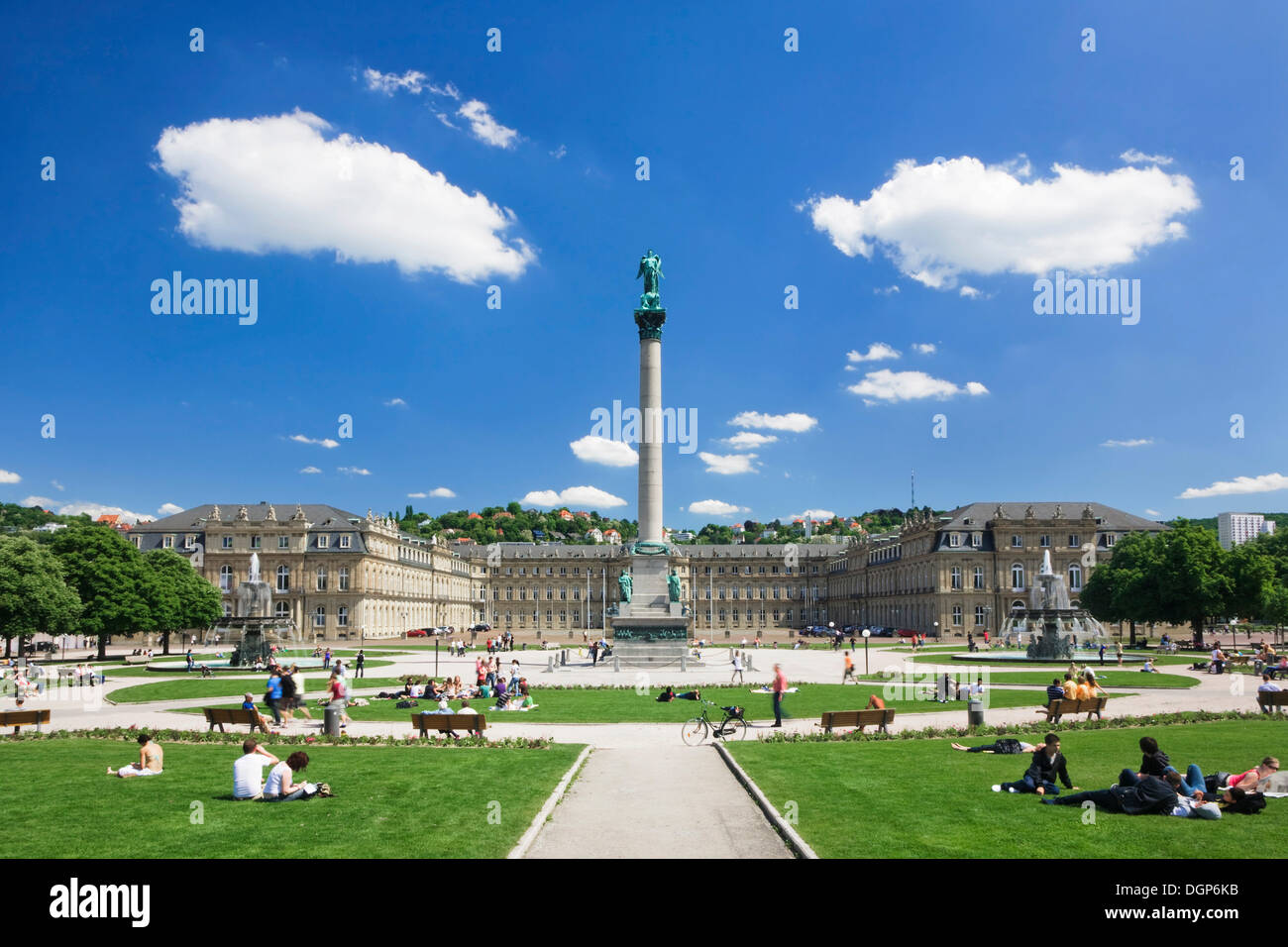 Schlossplatz stuttgart castle square hi-res stock photography and ...