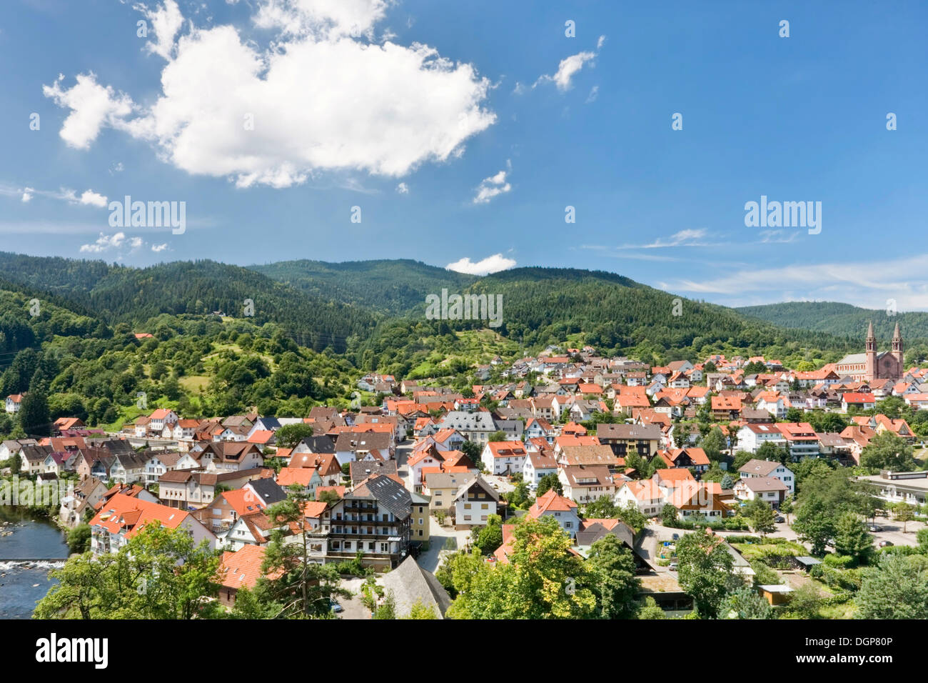 Forbach, Black Forest, Baden-Wuerttemberg Stock Photo - Alamy