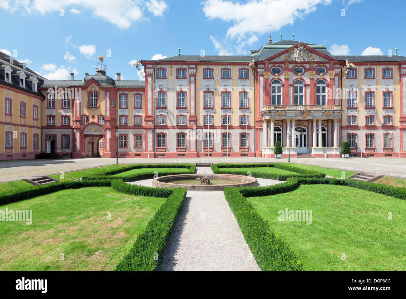 Bruchsal Castle Baden Wuerttemberg High Resolution Stock Photography ...