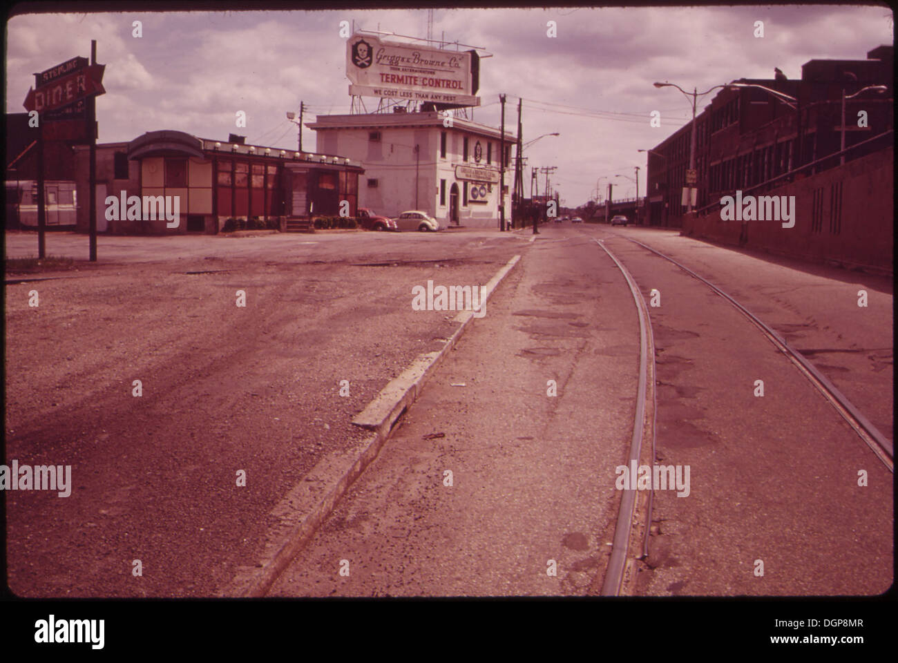 Waterfront Street is a busy urban thoroughfare located along a river or ...