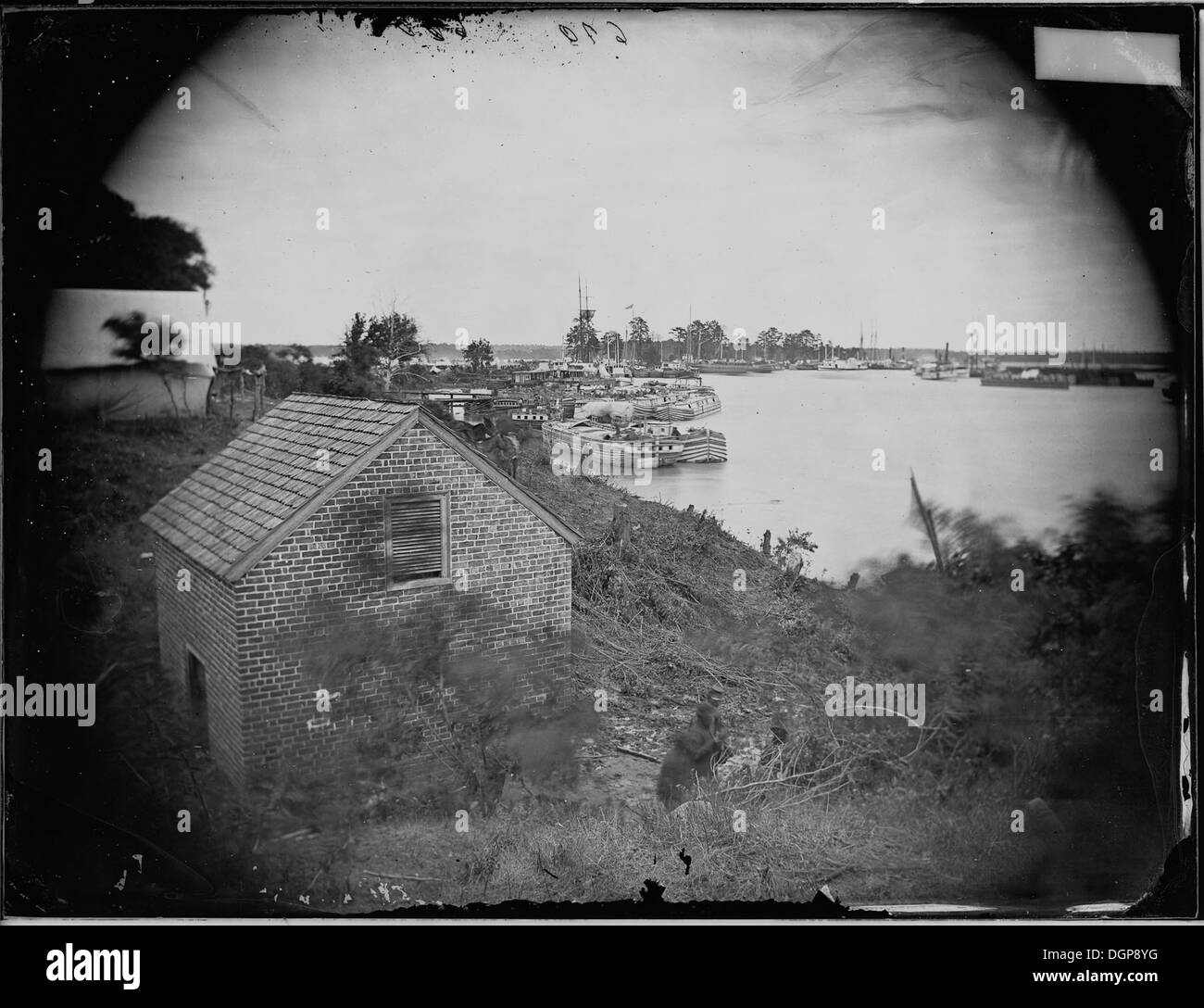 Historic spring house Black and White Stock Photos & Images - Alamy