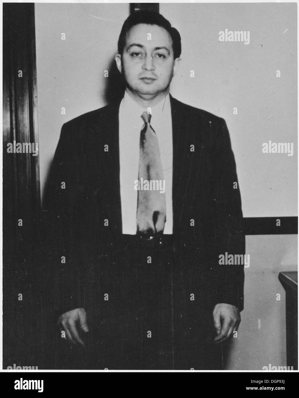 A photograph of Harry Gold, part of the U.S. vs. Julius and Ethel ...