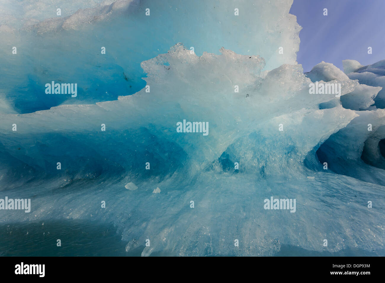 Alaska glacier ice shapes hi-res stock photography and images - Alamy