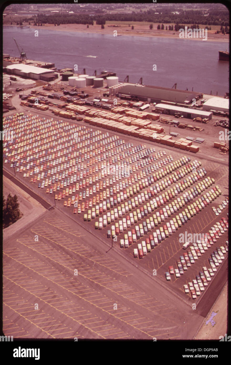 Portland's deep-water port accommodates large ships, handling ...