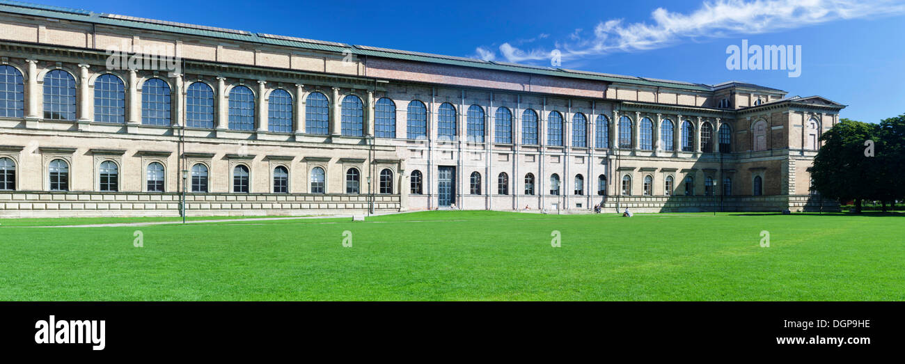 Alte Pinakothek art museum, Munich, Upper Bavaria, Bavaria Stock Photo ...