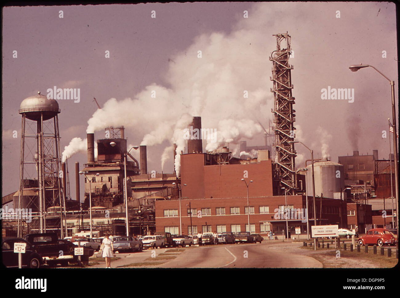 This image depicts the Union Camp Chemical Plant, a significant ...