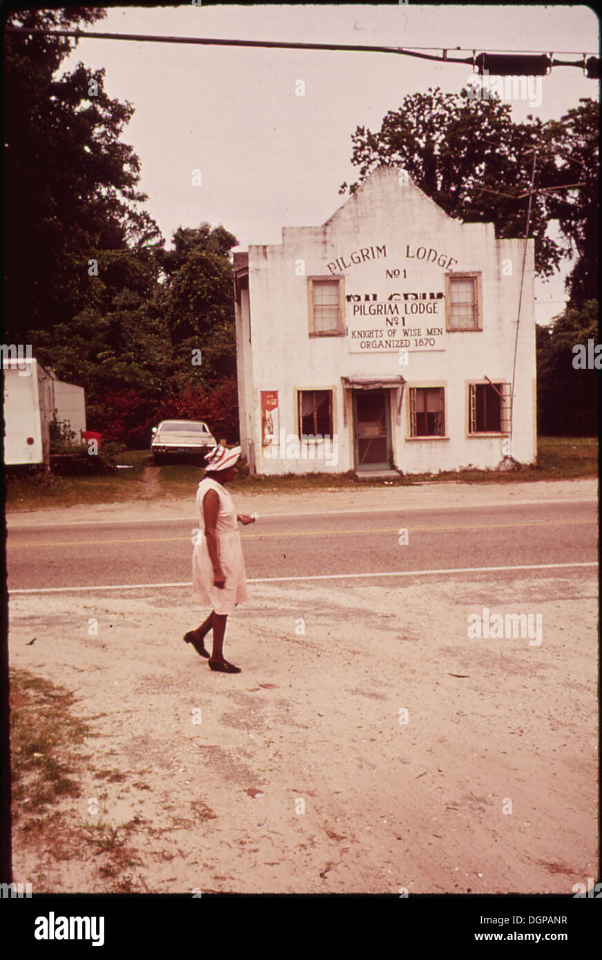 This image represents a typical building within a Black community ...