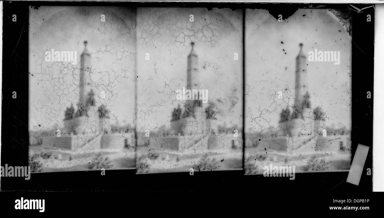 A monument dedicated to Abraham Lincoln, the 16th President of the ...