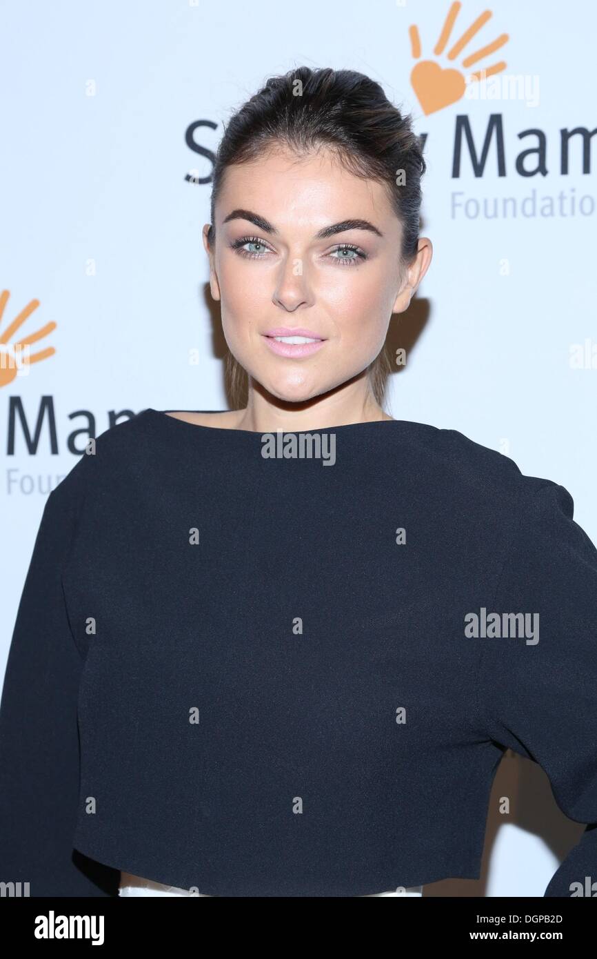 New York, NY, USA. 23rd Oct, 2013. Serinda Swan at arrivals for Somaly ...