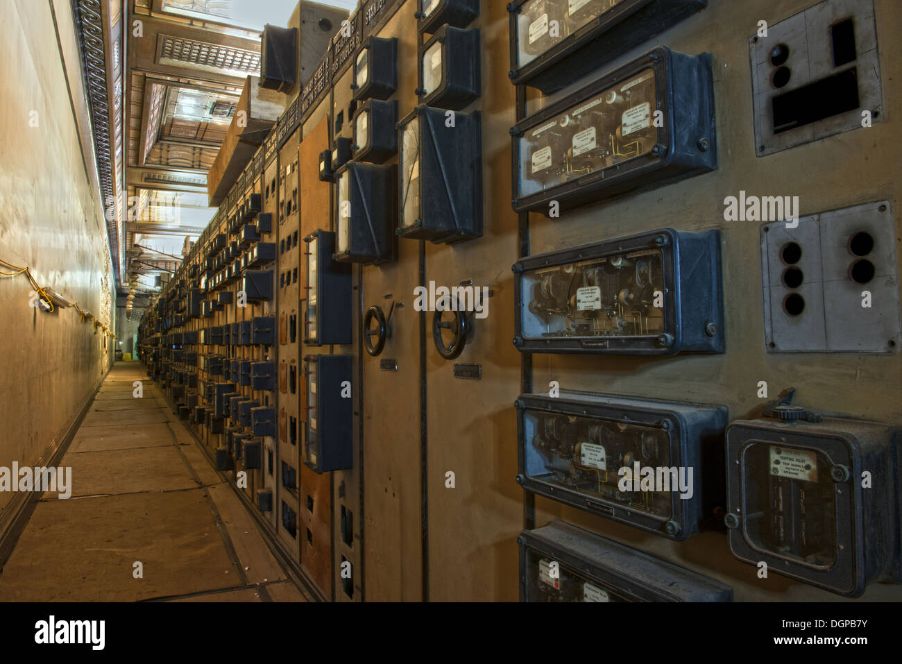 Inside the Art Deco styled Control Room A at Battersea Power Station ...