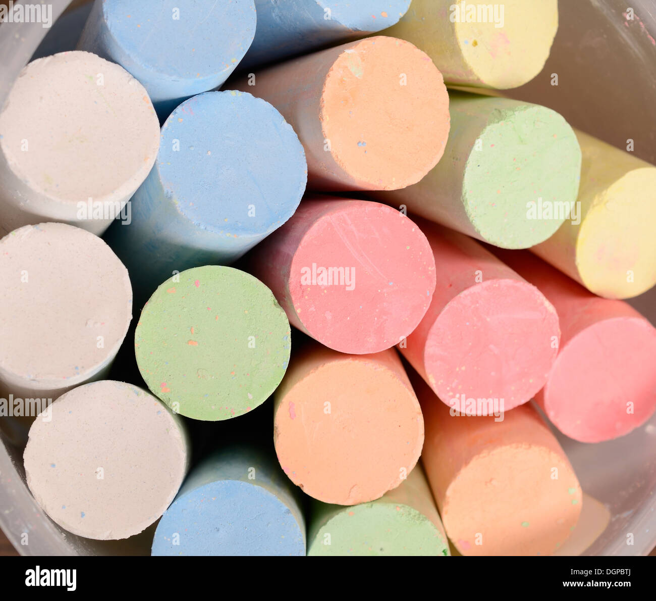 Colorful chalk background Stock Photo - Alamy