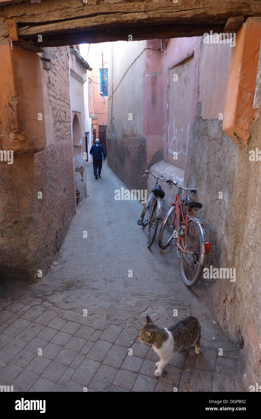 Morocco - Marrakesh Street scene Stock Photo - Alamy