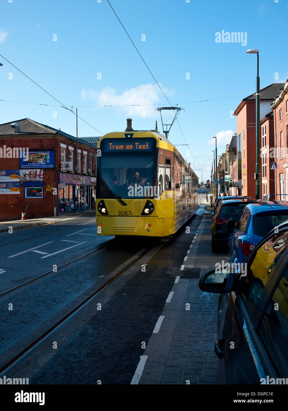 New tramway in oldham hi-res stock photography and images - Alamy
