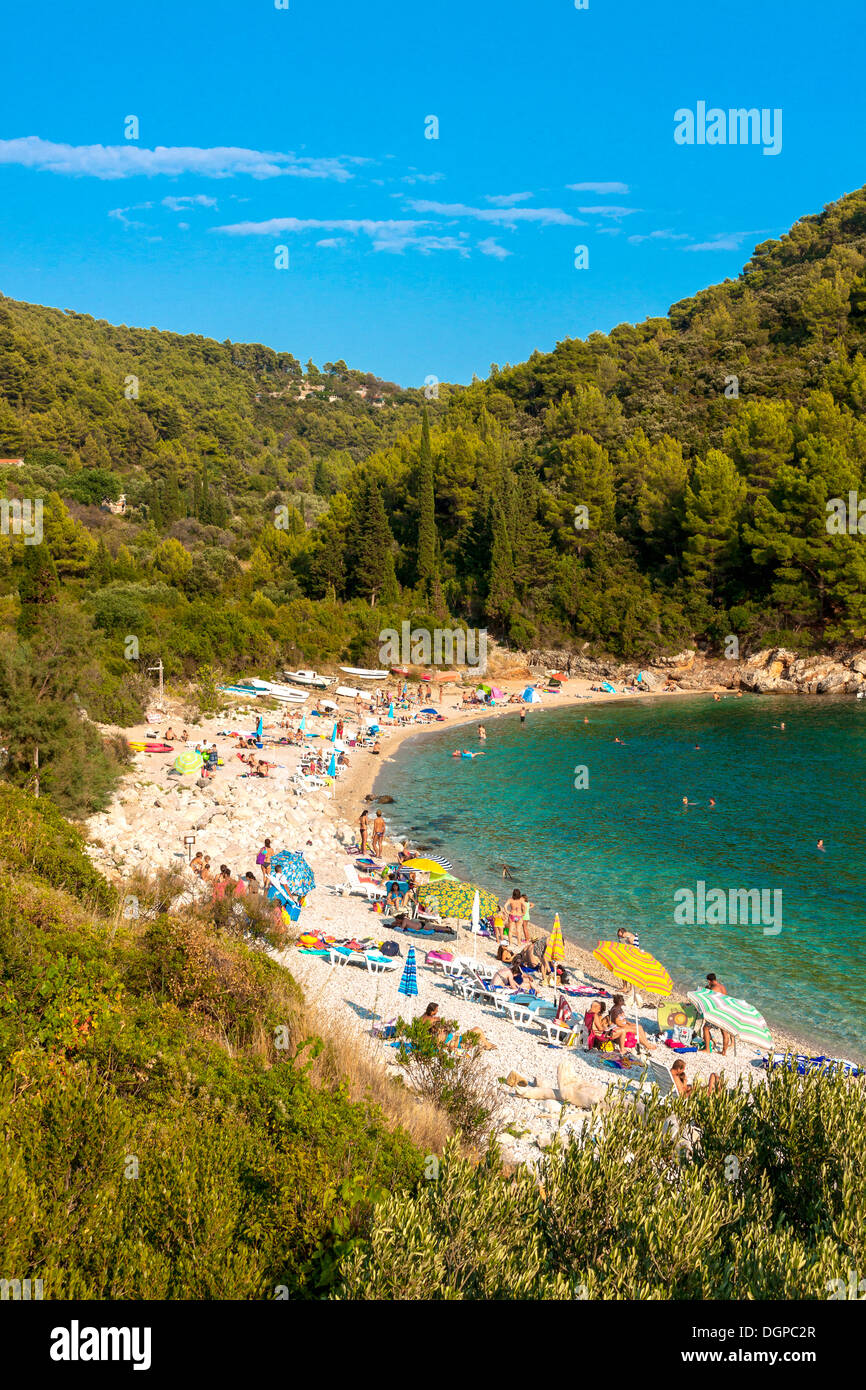 Pupnatska beach near Pupnat, Croatia Stock Photo - Alamy
