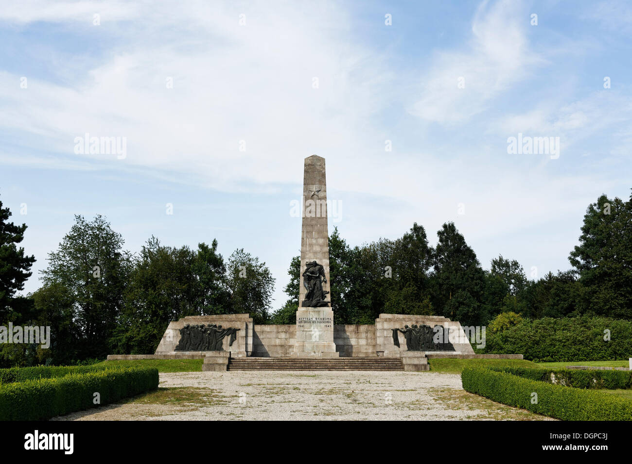 Soviet War Memorial, memorial of the former Mauthausen Concentration ...