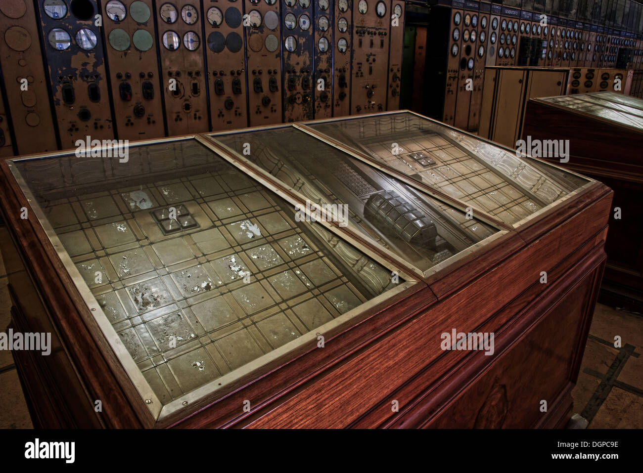 Inside the Art Deco styled Control Room A at Battersea Power Station ...