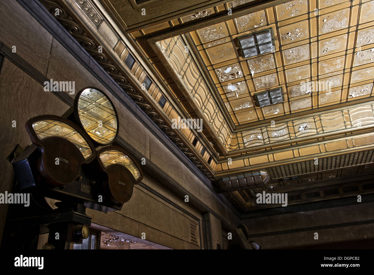Inside the Art Deco styled Control Room A at Battersea Power Station ...