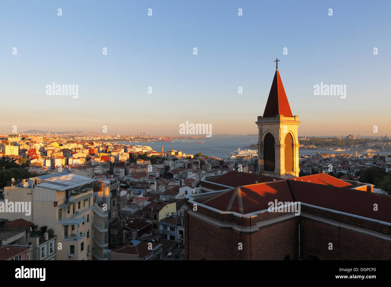 Basilica of St. Anthony, St. Anthony of Padua Church, Beyoglu distrct ...