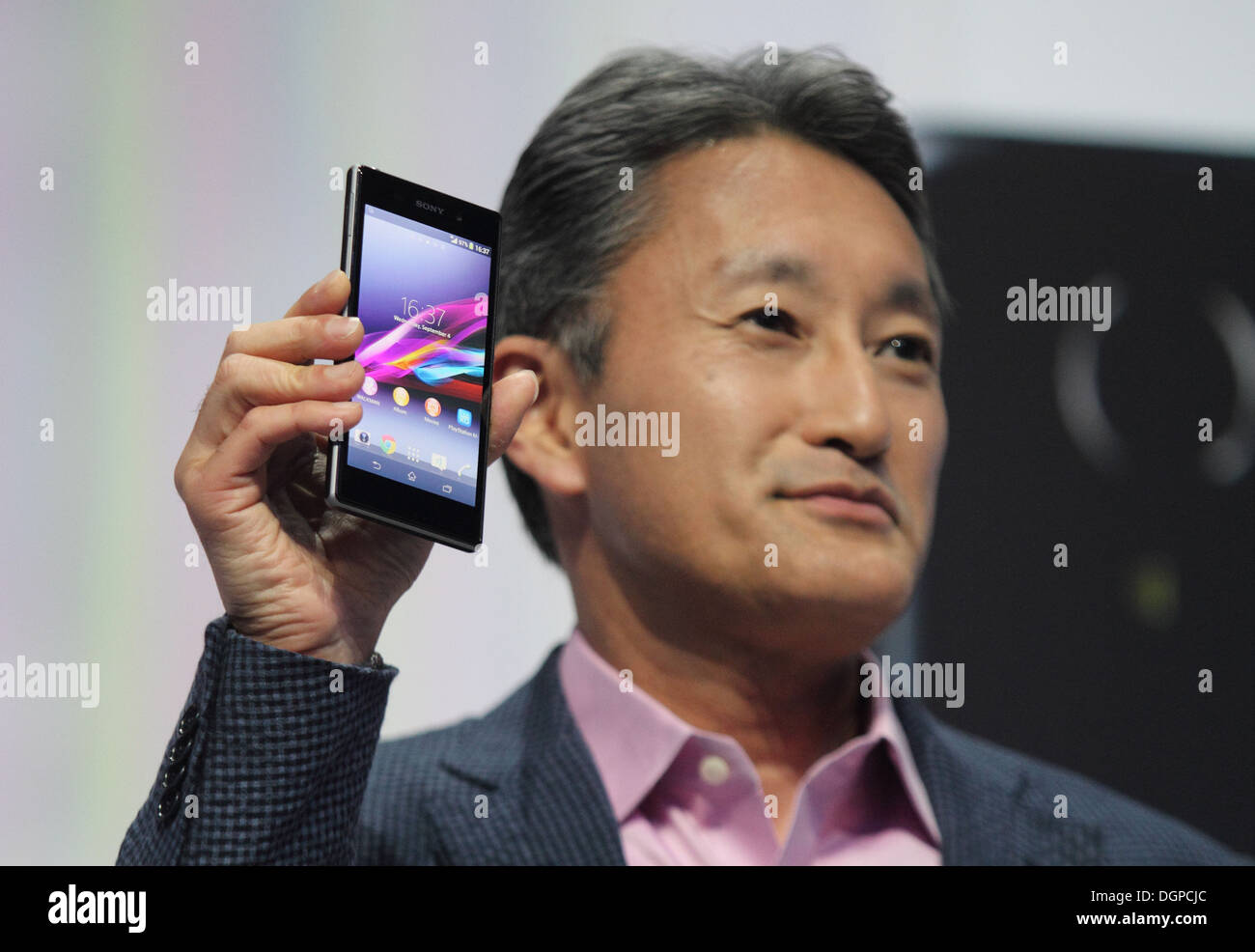 Berlin, Germany, Kazuo Hirai, president and CEO, Sony Corporation Stock ...