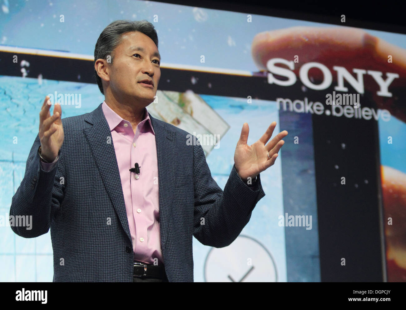 Berlin, Germany, Kazuo Hirai, president and CEO, Sony Corporation Stock ...