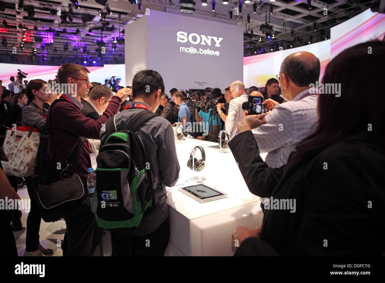 Berlin, Germany, Press Conference by Sony at IFA Stock Photo - Alamy