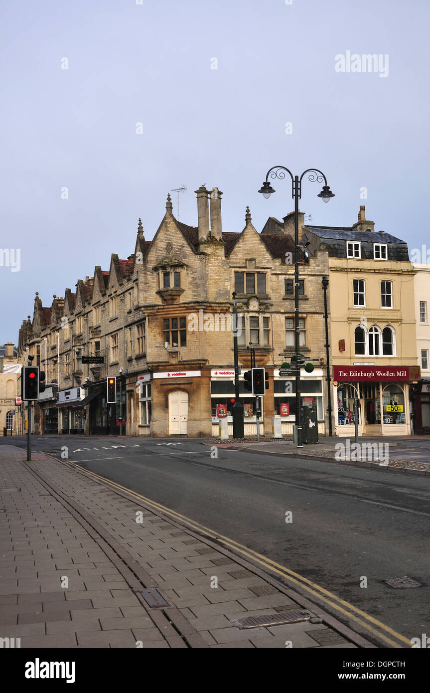 A view of the town of Cirencester in the Cotswolds UK Stock Photo - Alamy