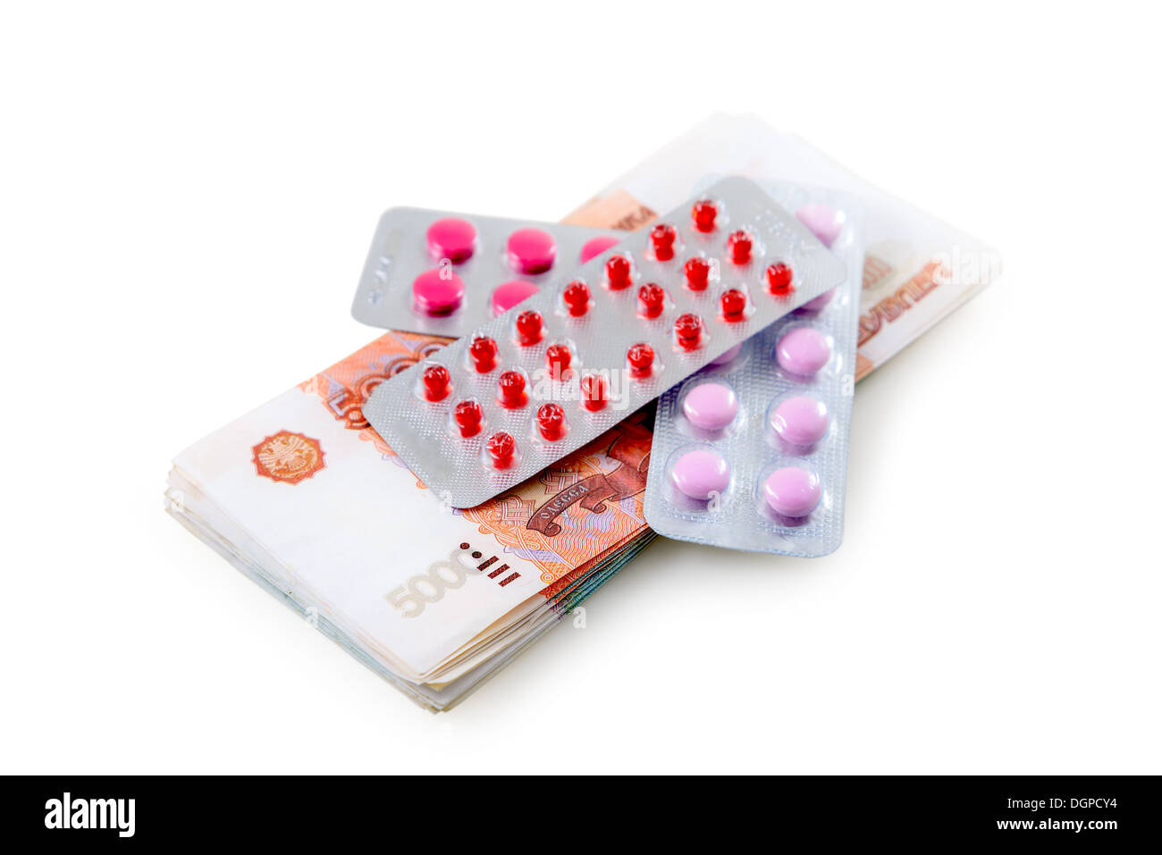Image medicine finance money Cut Out Stock Images & Pictures - Alamy