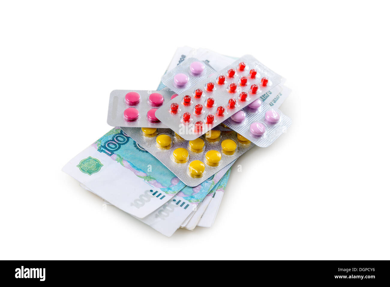 Image medicine finance money Cut Out Stock Images & Pictures - Alamy