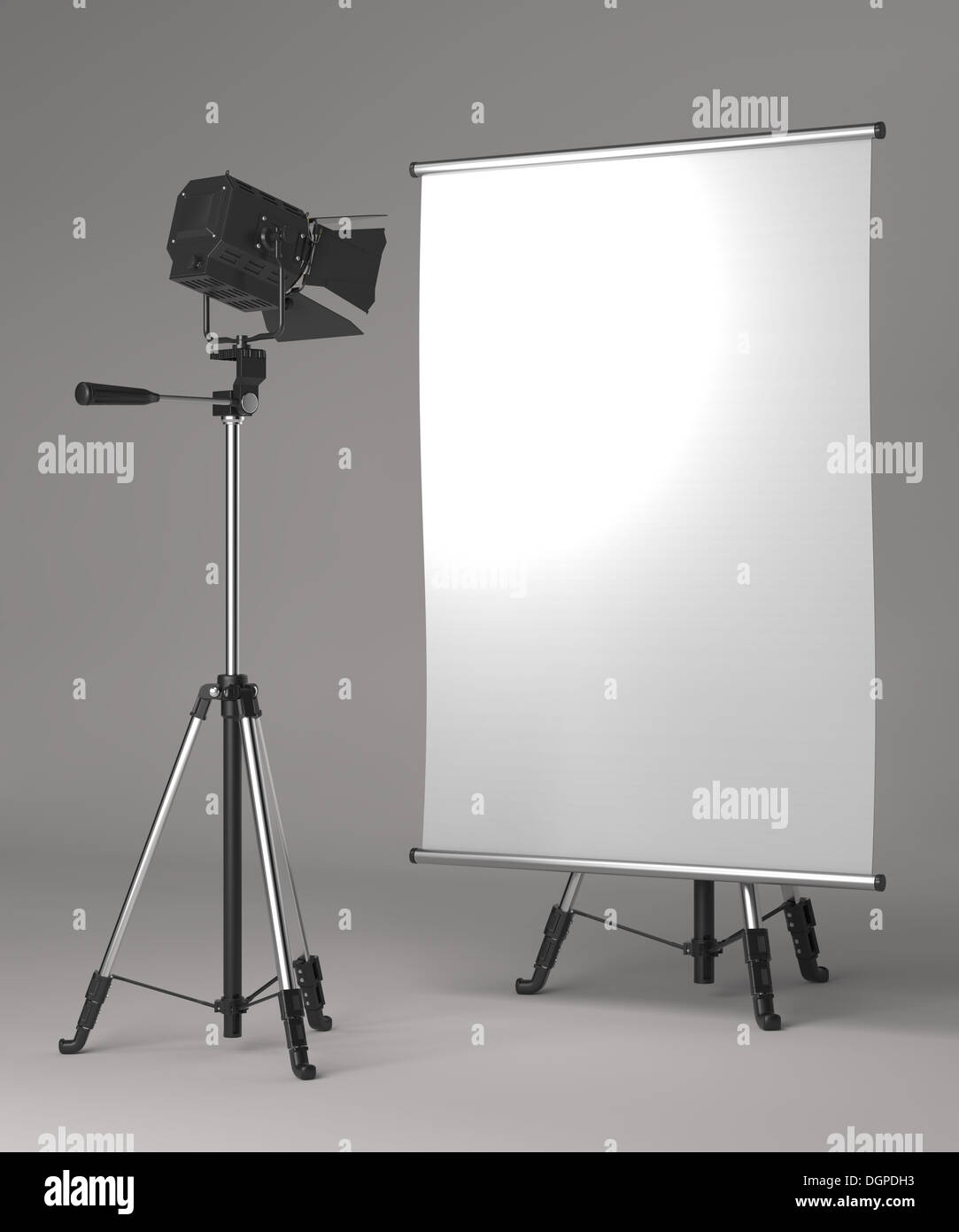 Blank whiteboard flipchart isolated on hi-res stock photography and ...