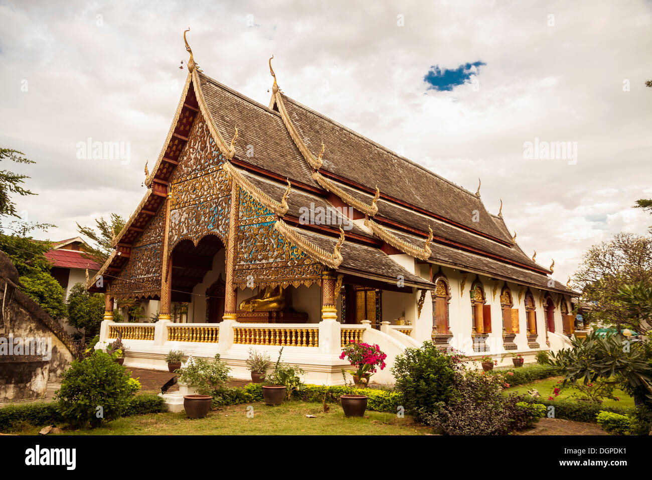 Thailand, Chiang Mai, Wat chiang man temple Stock Photo - Alamy