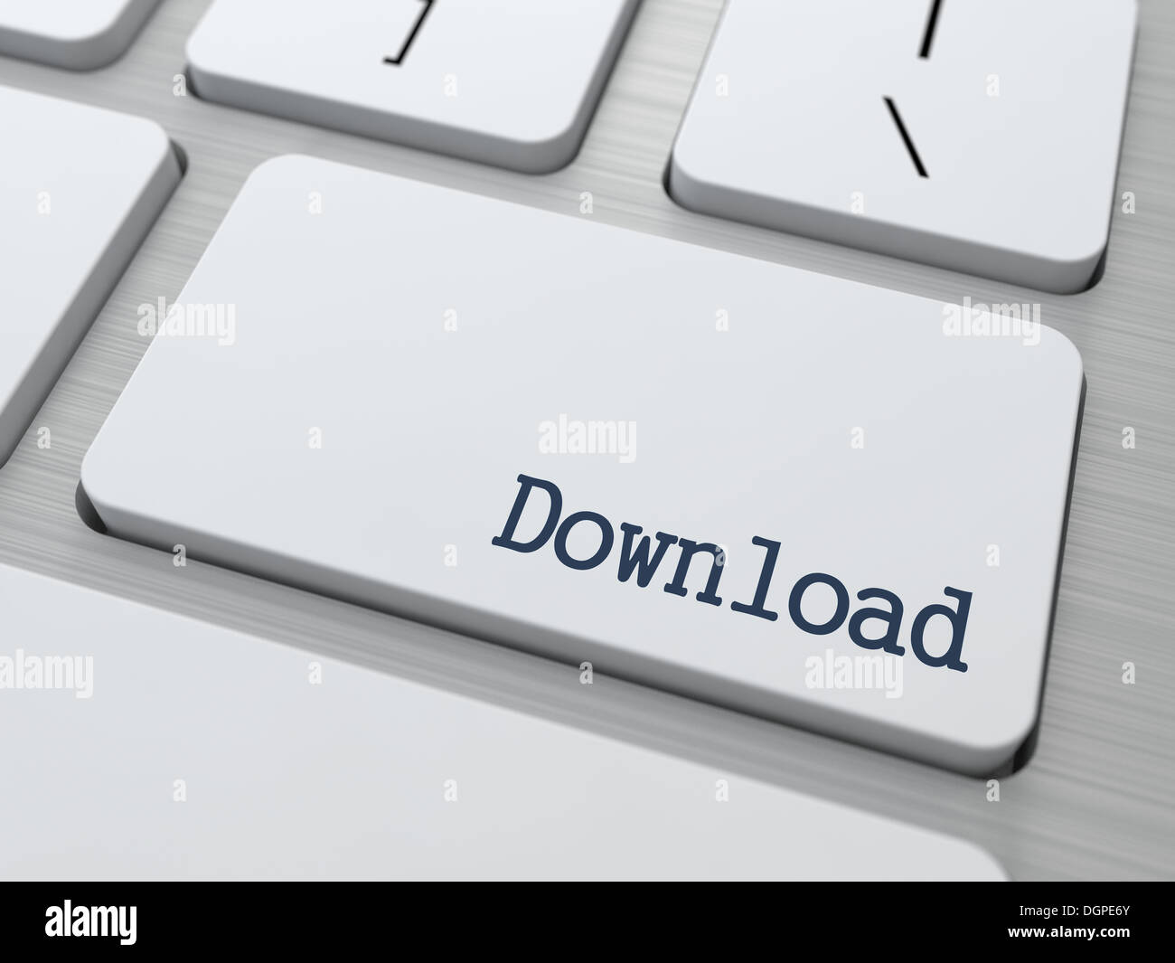 Download button hi-res stock photography and images - Alamy