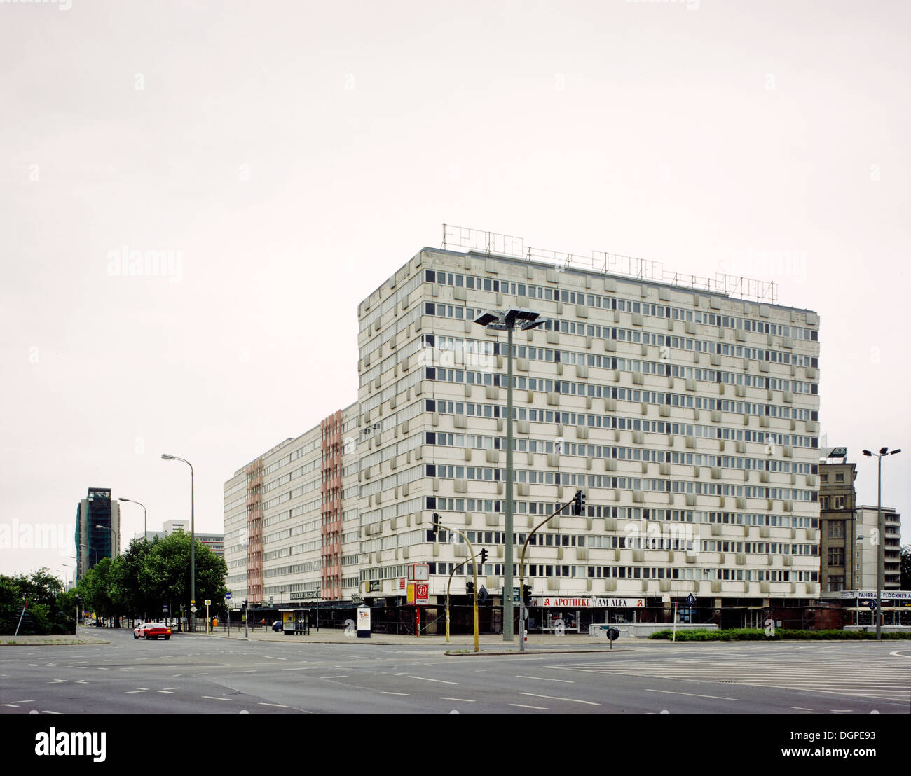 Berlin, Germany, the home of the GDR statistics on the Alexanderplatz ...