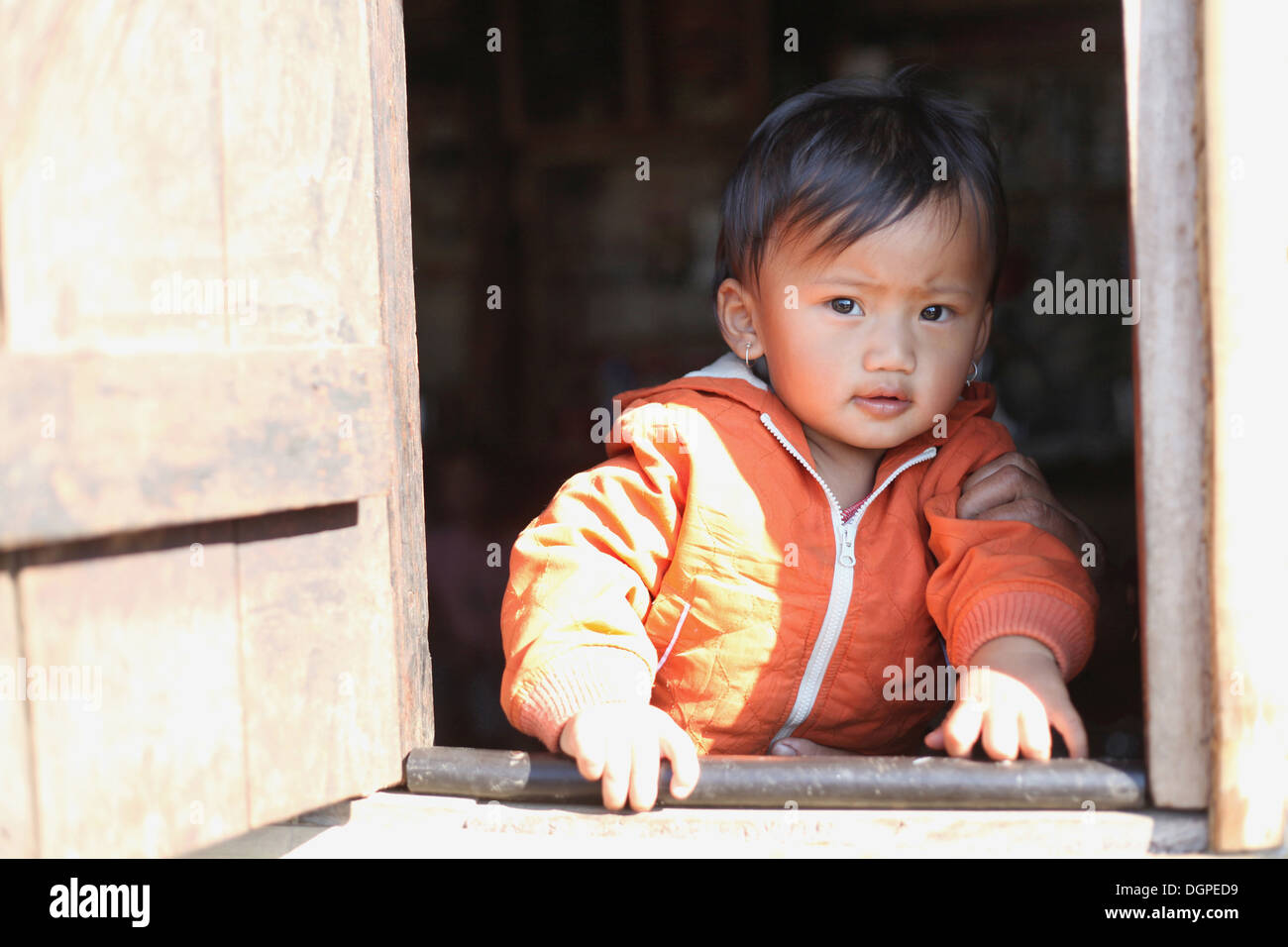 Angami Tribal child, Mimo village, Nagaland, India Stock Photo - Alamy