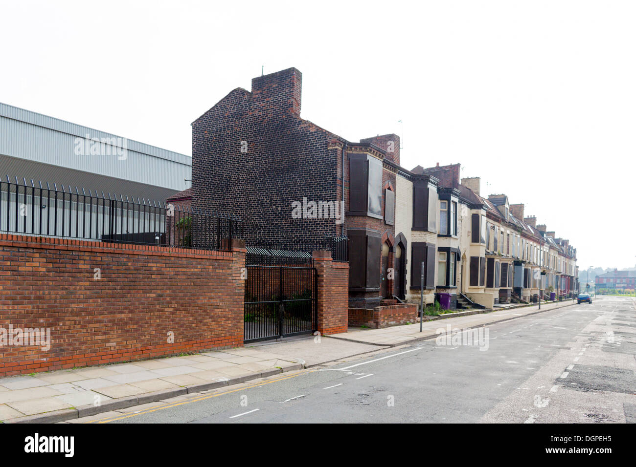 Lothair Road sits behind the Liverpool main stand. The street is due ...