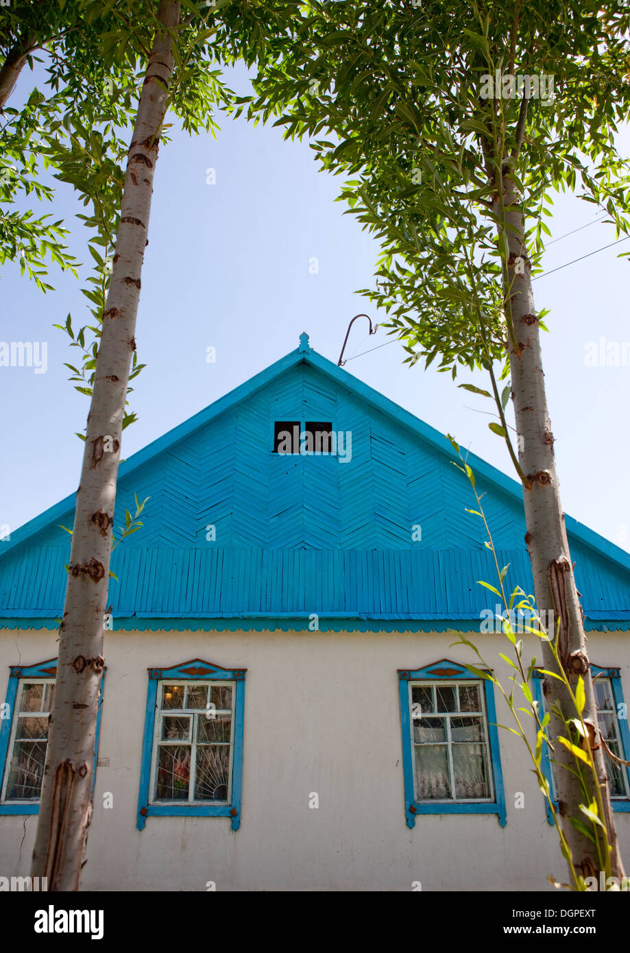 House In The Village Of Kyzart, Kyrgyzstan Stock Photo - Alamy