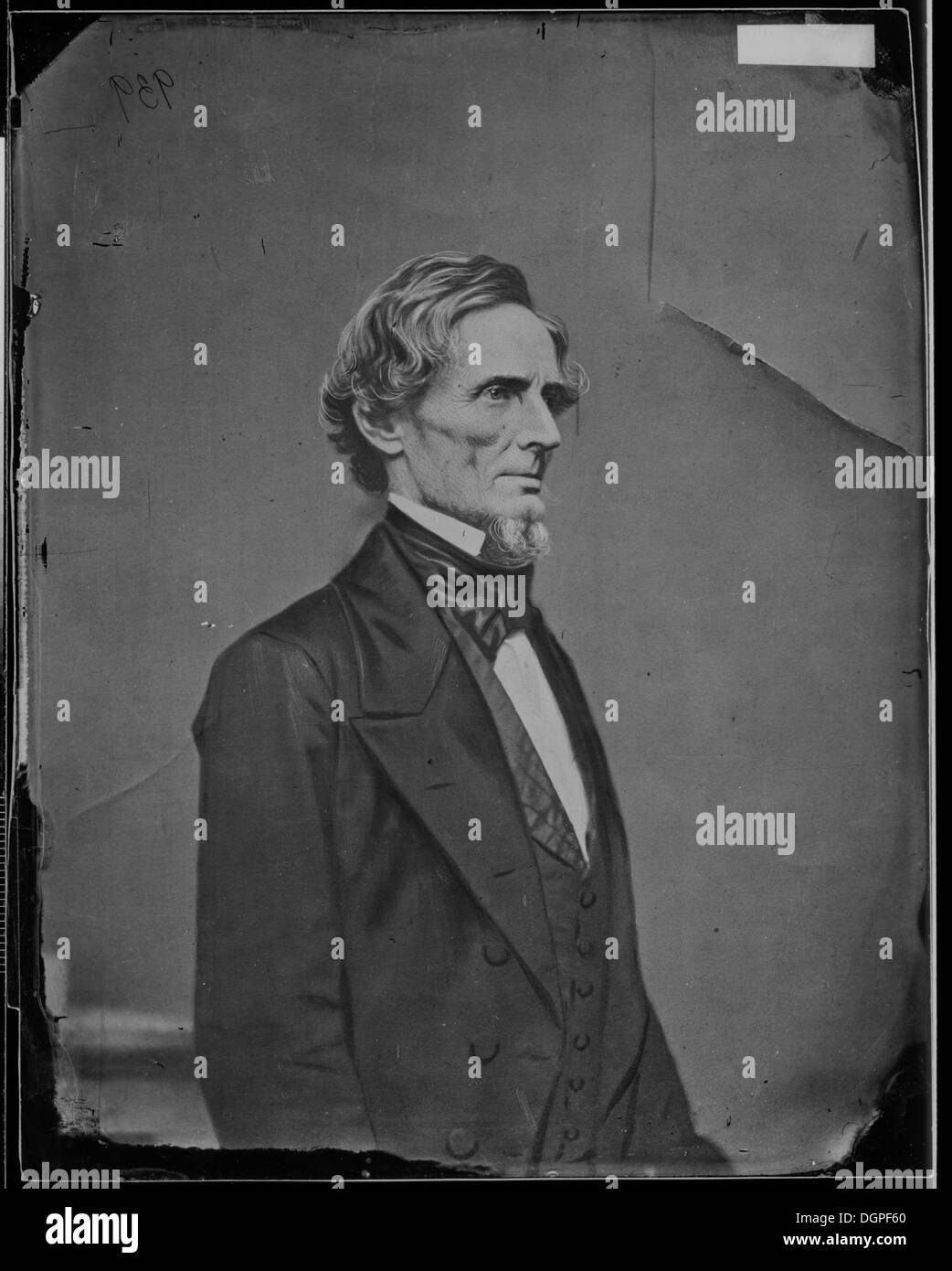 Jefferson davis Black and White Stock Photos & Images - Alamy