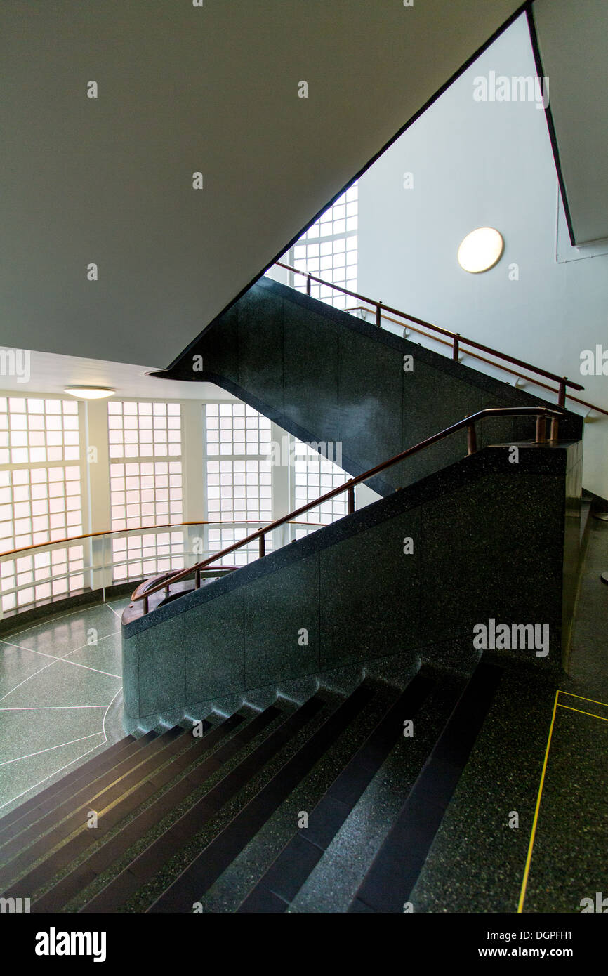 Science Museum Staircase in London with an Art Deco Design, built in ...