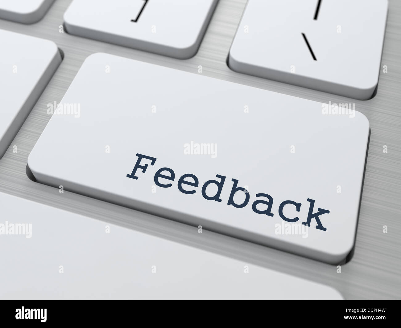 Questionnaire computer keyboard business concept hi-res stock ...