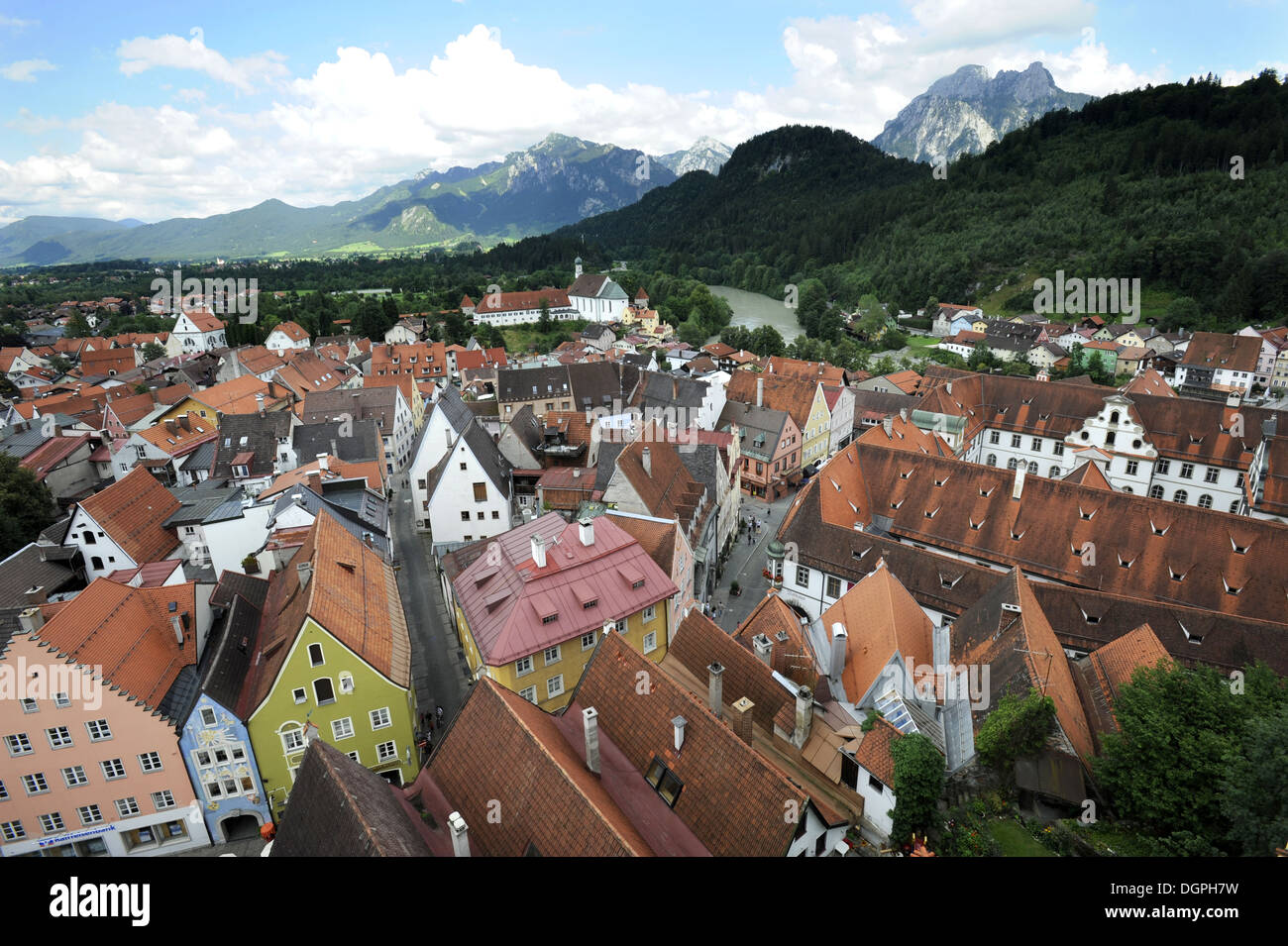 Old town fuessen allgaeu hi-res stock photography and images - Alamy
