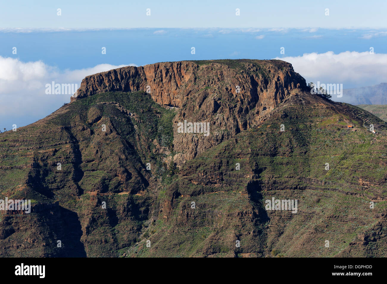 Fortaleza Table Mountain, Barranco de Erque, Fortaleza, La Gomera ...