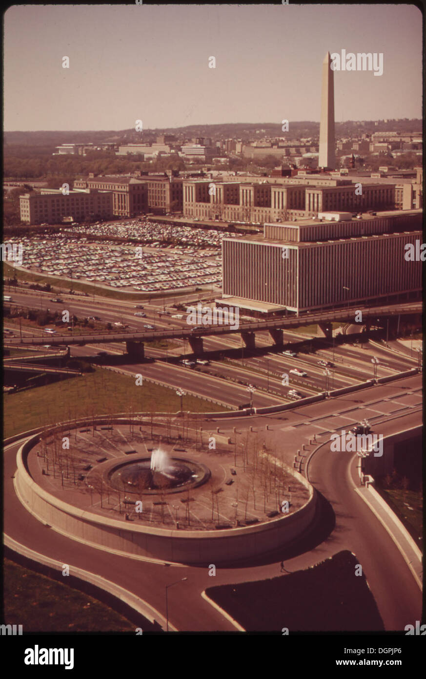 This photograph shows the southwest area of Washington, D.C., with the ...