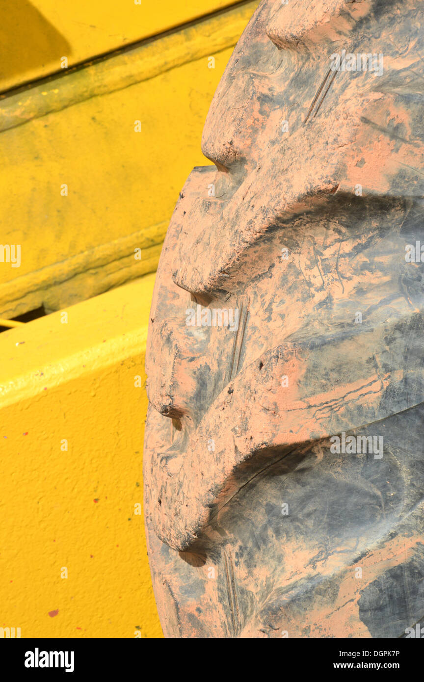 Tractor tyre patterns hi-res stock photography and images - Alamy